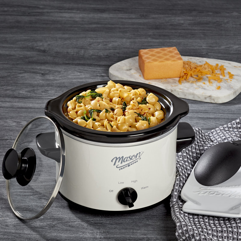 Mason Craft & More 1.5qt Slow Cooker & Reviews | Wayfair Mason Craft & More 1.5qt Slow Cooker & Reviews | Wayfair